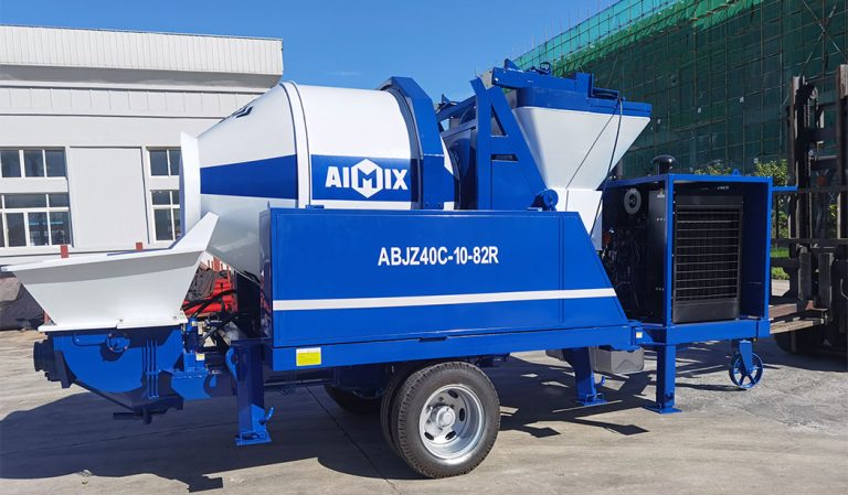 Operating Concrete Mixing Pump Hoses